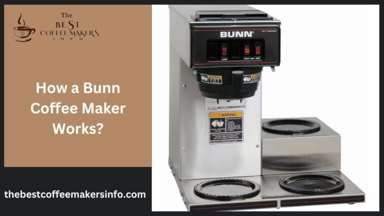 How a Bunn Coffee Maker Works? - The Best Coffee Makers - Expert ...