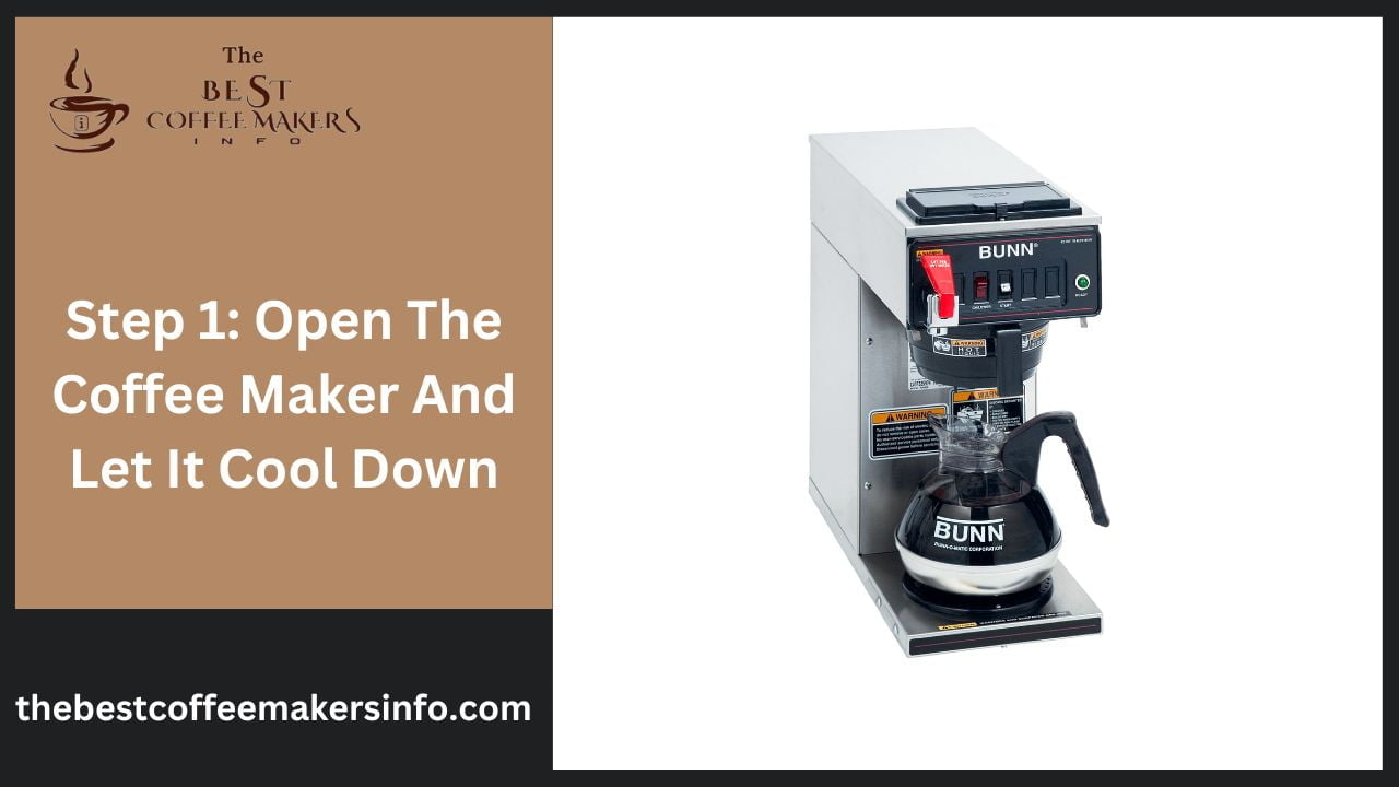 Step-by-Step Guide: How to Properly Empty a Bunn Coffee Maker? - The ...
